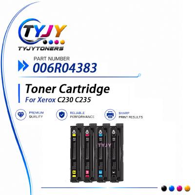 China Compatible 006R04383 Toner Cartridge for Xerox C230 C235 Laser Color Printer for sale