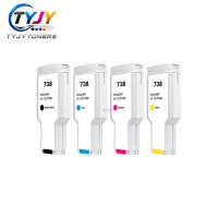 China 738 Ink Cartridge For HP Designjet T850 T950 498P6A 676M6A 676M7A 676M8A for sale