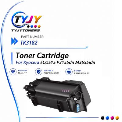 China Compatible TK3182 Toner Cartridge For Kyocera ECOSYS P3155dn M3655idn for sale