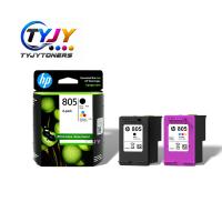 China Clear Printing Output Smooth Ink Flow Original HP 805 Black Ink Cartridge For 1210 1212 2330 2332 2720 2721 2722 Printer for sale