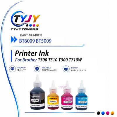 China Smooth Printing Anti‑clog Compatible Brother BT6009 BT5009 Refill Ink For T500 T310 T300 T710W Printer for sale