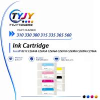 China Compatible Ink Cartridge 831C for HP Latex 310 330 365 560 Printer 775ml High Grade Latex Ink for sale