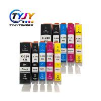 China Vivid Color Ink Cartridge CLI-281 Stable Compatible For Canon TR7520 TR8520 TR8620 for sale