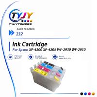 China Refill-ready 232 Ink Cartridge Consistent Color Output Compatible For Epson XP-4200 XP-4205 WF-2930 WF-2950 US Market for sale