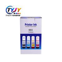 China Clog-resistant 003 Refill Ink True Color Rendering Compatible For Epson L3100 L3110 L3116 L3556 L5196 for sale