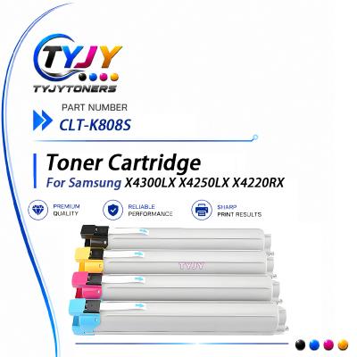 China Density‑calibrated CLT‑K808S Toner Cartridge Streak‑free Lay‑even Compatible For Samsung X4300LX X4250LX X4220RX for sale