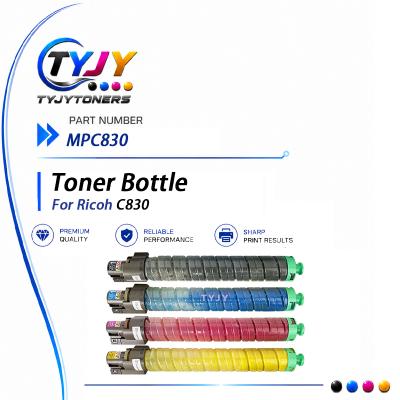China Stable Density Original MPC830 Toner Bottle For Ricoh MP C830 Digital Copier Parts for sale