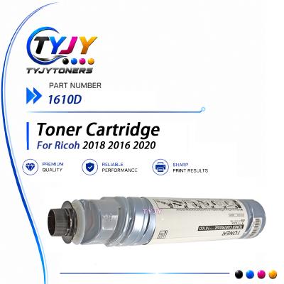 China High‑Capacity Reliable 1610D Toner Cartridge For Ricoh Aficio 2018 2016 2020 Copier Maintenance for sale