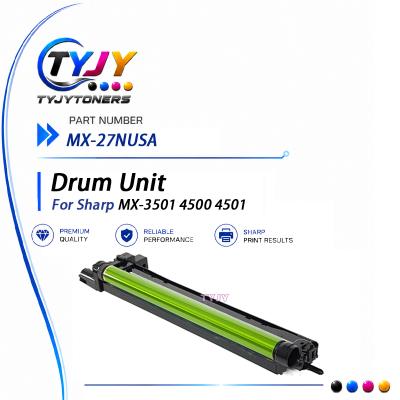 China Replacement Reliable Black Color Drum Unit Clear Output Performance For Sharp MX‑3501 4500 4501 MX‑27NUSA for sale