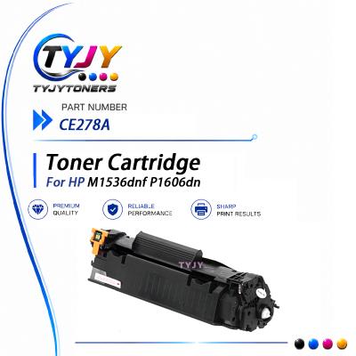 China Smooth‑Flowing Reliable Black Toner Cartridge For HP LaserJet Pro M1536dnf P1606dn Printer for sale