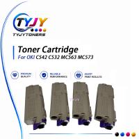 China High‑Yield Compatible Toner Cartridge For OKI C542 C532 MC563 MC573 for sale