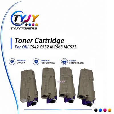 China High‑Yield Compatible Toner Cartridge For OKI C824 C834 C844 for sale