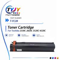 China Vivid Color Toner Cartridge T‑FC28 for Toshiba e‑STUDIO 2330C 2820C 3520C 4520C Copier Consumables for sale