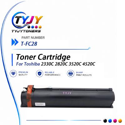 China Vivid Color Toner Cartridge T‑FC28 for Toshiba e‑STUDIO 2330C 2820C 3520C 4520C Copier Consumables for sale