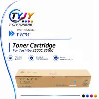 China Vivid Color Toner Cartridge T‑FC35 for Toshiba e‑STUDIO 2500C 3500C 3510C Copier Consumables for sale