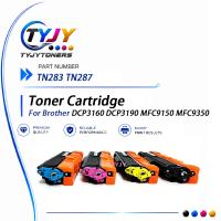 China High Yield Toner Cartridge TN283 TN287 Fit For Brother DCP3160 DCP3190 MFC9150 MFC9350 HL9030 Color Laser Machine for sale
