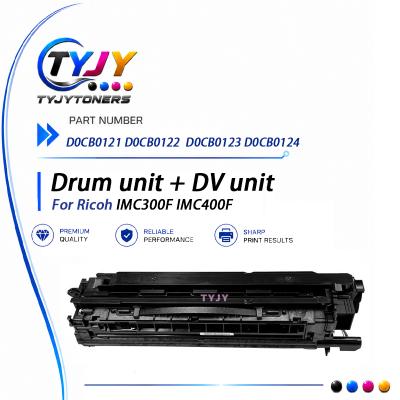 China Stable Drum Unit + DV Unit D0CB0121 D0CB0122 D0CB0123 D0CB0124 For Ricoh IMC300F IMC400F Color Copier for sale