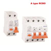 China 6KA 1P+N RCBO 40A 30mA Residual Current Circuit Breaker with Overcurrent Protection DIN Rail for sale