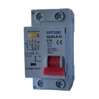 China 6KA 1P+N RCBO 40A 30mA Residual Current Circuit Breaker with Overcurrent Protection DIN Rail for sale