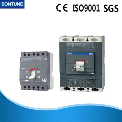 China High Breaking Capacity MCCB 3P 4P AC 400V 63A 100A Molded Case Circuit Breaker for sale