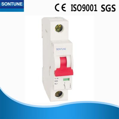 China IEC 60898 SL7-63 1Pole 6KA Miniature Circuit Breaker MCB 3P for sale