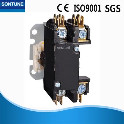 China Electric Heating Air Conditioning Contactors 40A 2 Pole Plastic Central AC Parts for sale