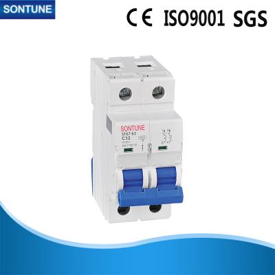China ST67-63 Type B MCB Circuit Breaker 32A With Under Voltage Protection for sale