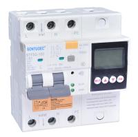 China 100A 2P 4P Water Immersion Alarm Leakage Current Circuit Breaker Multifunction RCBO for sale