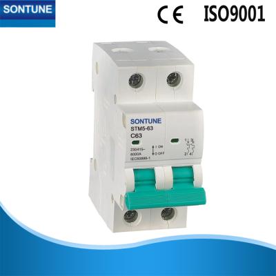 China 6kA Miniature Circuit Breaker 230V MCB CE Semko SIRIM IEC60898 for sale