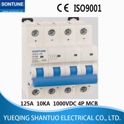 China STD11-125 IEC60947.2 VDC 125A Current MCB Circuit Breaker High Breaking Capacity for sale