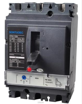 China Durable Great Performance 4 Pole Mccb Molded Case Breaker With Longlife for sale