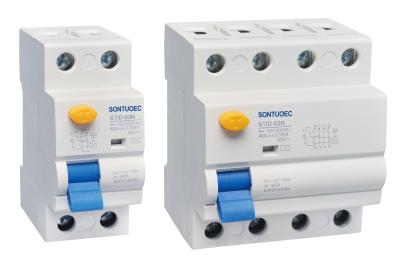 China StID Series RCCB 2P 4P Leakage Current Circuit Breaker IEC61008 63A 30mA Protection for sale