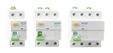 China RCCB STID-63i Series Residual Current Circuit Breaker 230/400V 6KA 63A for sale
