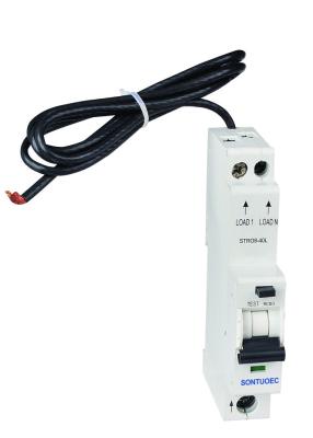 China White Single Phase RCBO 6kA High Short Circuit Current 30mA Residual Current Protection for sale