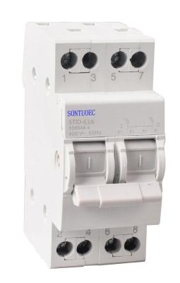China MCB Changeover Switch 63A 4 Pole Automatic Transfer Switch for Industrial Use for sale