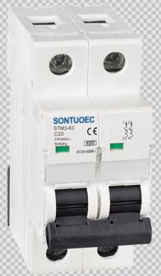 China 2P 10000 Times 20amp Mcb Circuit Breaker for sale