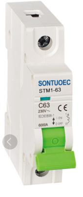 China 1P 63A AC400V Miniature Circuit Breaker for sale