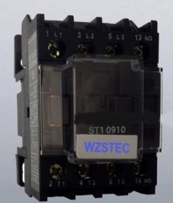 China ST1 LC1 Series 3P 4P AC Contactor 40A 220V Transparent Cover for sale