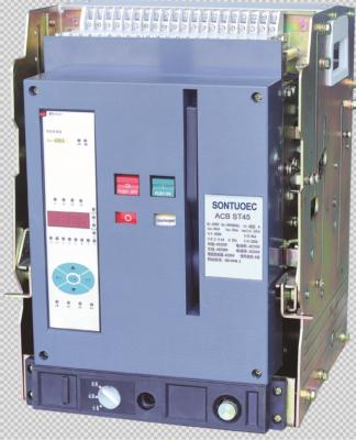 China 3 Pole Intelligent 6300A Air Circuit Breaker ACB with LCD Display for sale