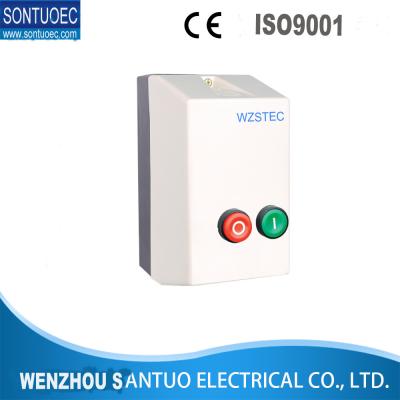China Low Power Consumption Magnetic Motor Starter 3 Pole 9A 380V Screw Fixation Motor Protection for sale
