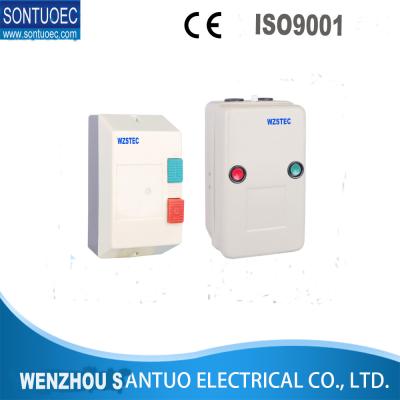 China Plastic White Magnetic Starter Single Phase 110V 20A Light Weight High Efficiency for sale