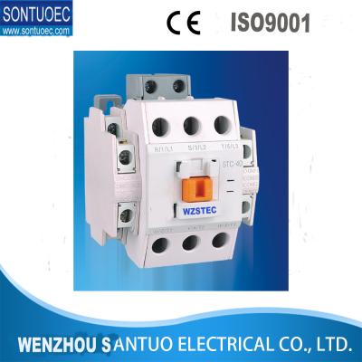 China White Electrical Magnetic Contactor 3P 4P 60Hz STC-40 GMC LC1-F 40A for sale
