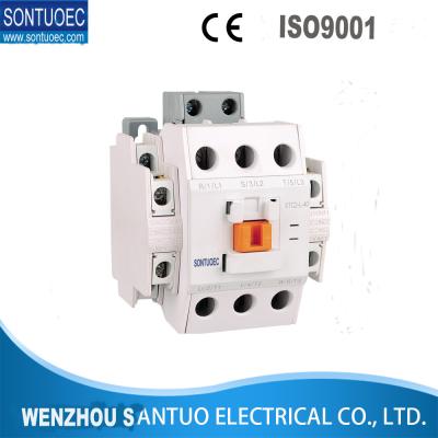 China Din Rall AC Contactor STC-09 , Copper Texture Contactors For Lighting Circuits  for sale