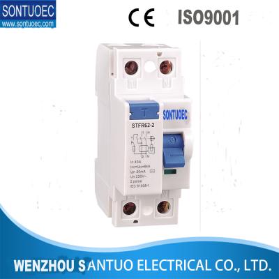 China STFR62-3  Leakage Current Circuit Breaker Din Rail Plug A Or AC Model for sale