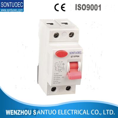China IEC 61008 ST362 2P RCCB 230V Residual Current Circuit Breaker 63A 30mA for sale