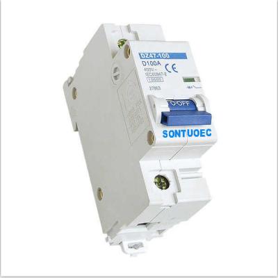 China Mcb Din Rail 4P 100A 125A Miniature Circuit Breaker for sale