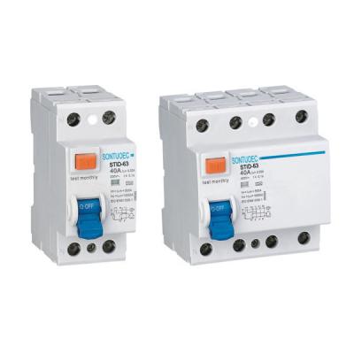 China PA66 300ma AC Type Double Pole RCCB Circuit Breaker for sale
