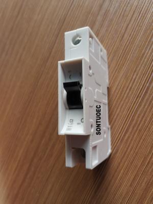China MCB 1 Pole 63A 415VAC Din Rail Circuit Breaker Resin Miniature for sale