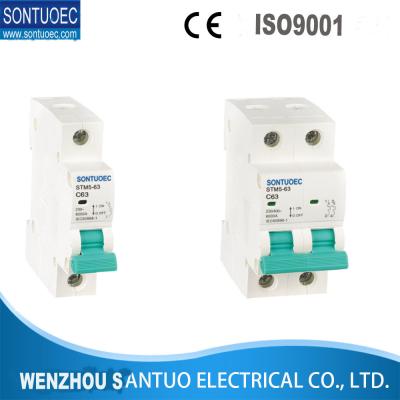 China DZ47 63A 400V MCB Miniature Circuit Breaker IEC 60898-1 Electrical Protection for sale