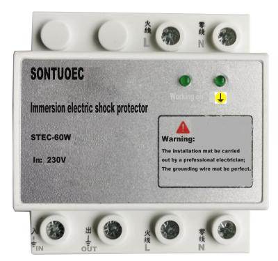 China Sontuoec Immersion Shock Protector RCBO Circuit Breaker for sale